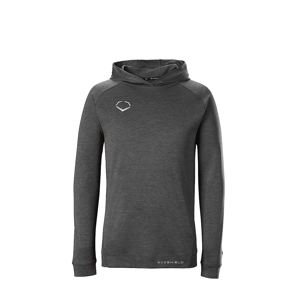 EvoShield Youth Pro Team Training Hoodie, Charcoal - Large