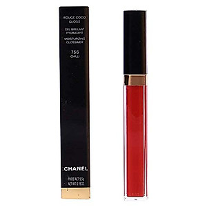 CHANEL Rouge Coco Gloss Moisturizing Glossimer, Bourgeoisie, 0.19 Oz