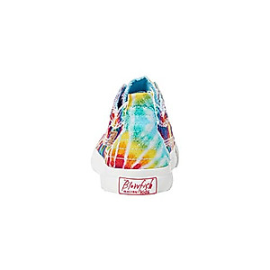 Blowfish Malibu Girls Play-k Sneaker, Rainbow Tie Dye, 2 Little Kid US