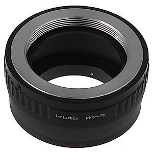 Fotodiox Lens Mount Adapter Compatible with M42 Screw Mount SLR Lens on Fuji X-Mount Cameras