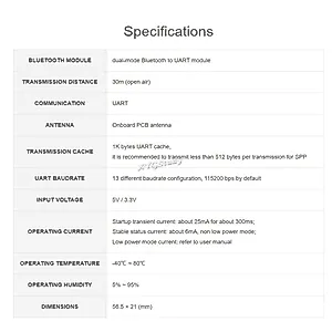 Dual-Mode Bluetooth Module for Raspberry Pi Pico, SPP / BLE, Bluetooth 5.1 Wireless @XYGStudy (Pico-BLE)