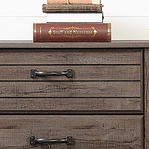 South Shore Ulysses 6-Drawer Double Dresser, Fall Oak