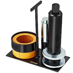 VEVOR Carrier & Pinion Bearing Puller, Compatible with Dana 30,40,50,60,70, 80, Ford 10.25" Bearings, Pinion Puller Tool with 3 Clamshells, 45# Steel Clamshell Bearing Puller for Auto Repair