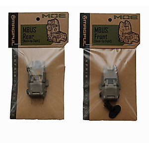 Magpul MBUS Sight Set GEN 2 Color Flat Dark Earth Front & Rear Included