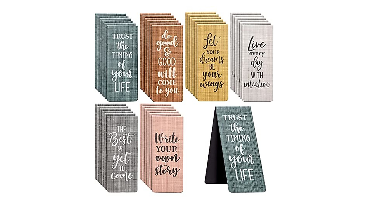 36 Inspirational Magnetic Bookmarks | Motivational Quotes