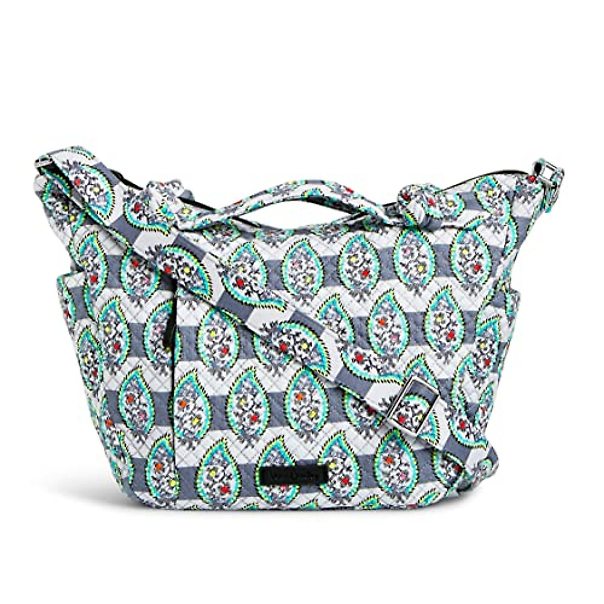 Vera Bradley Hadley On the Go Satchel in Paisley Stripes