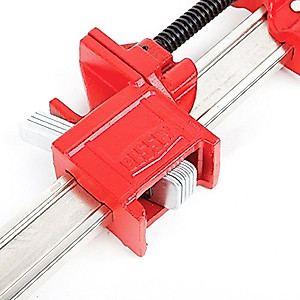 BESSEY IBEAM48, 48 In. Heavy Duty IBEAM Clamp,Red/Silver