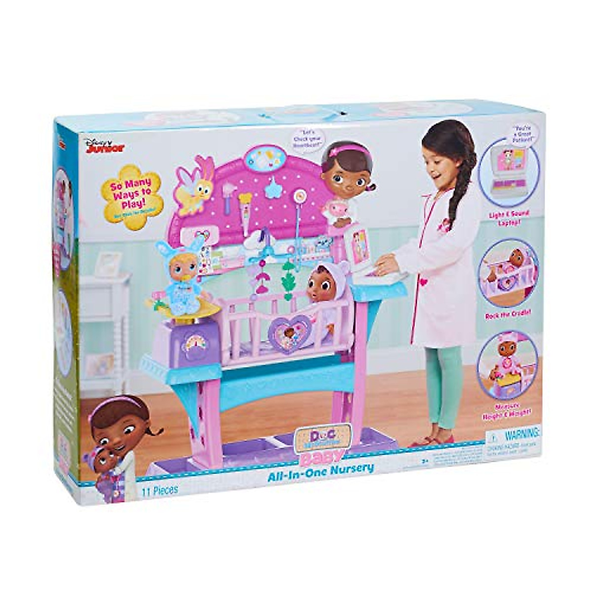 Disney Doc McStuffins All in One Baby Nursery Set