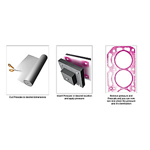 Fujifilm Prescale Super Low Pressure LLW (2LW) Pressure Range 70-350 PSI; 19.7 ft. x 10.6 in. Film Roll - Best Practices Guide Included