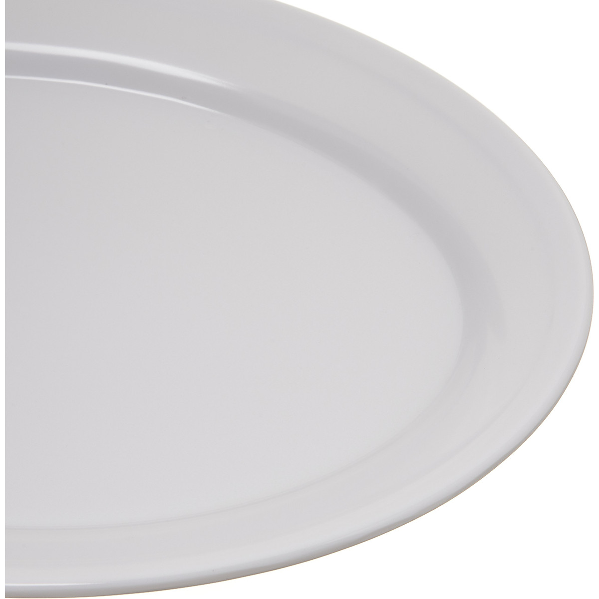 Carlisle FoodService Products 4356002 Dallas Ware Melamine Oval Platter Tray, 12" x 8.50", White (Pack of 24)