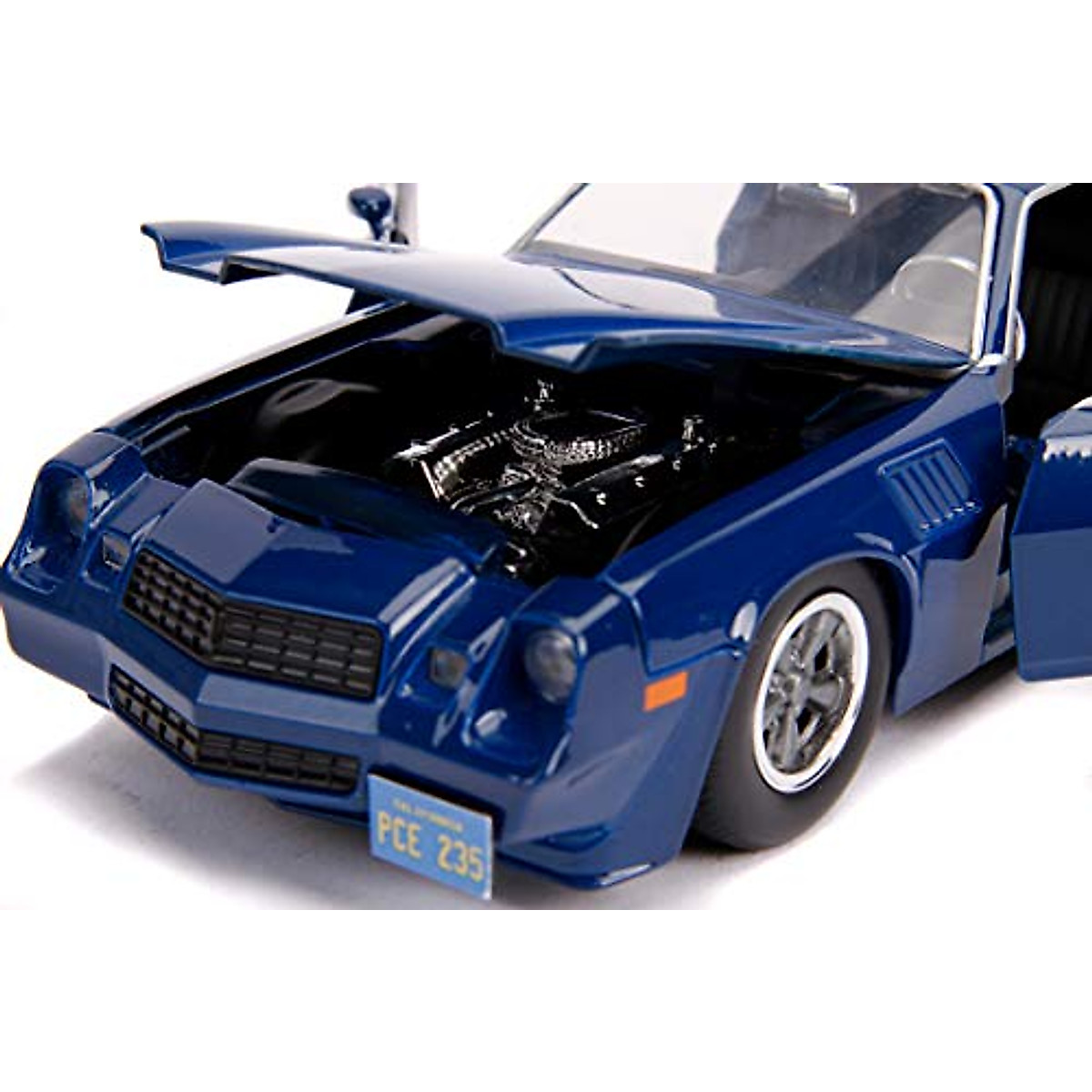 Jada Toys Billy's Chevrolet Camaro Z28 Dark Blue with Collectible Coin Stranger Things (2016) TV Series 1/24 Diecast Model Car by Jada 31110