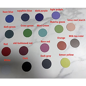 SALEX Replacement Metal Plates Set with Matte Circles. Kit of 18 Round Iron Discs Without Holes for Magnetic Car Phone Holders, Wall & Air Vent Mounts, Cases, Magnets. 3M Adhesive Backing. 18 Pack