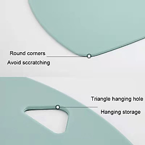 Kitchen Cutting Board Set of 3, BPA Free, Cutting board Set，Reversible Use, Cutting Boards for Kitchen Dishwasher Safe, Meat Cutting Board, Veggies, Green