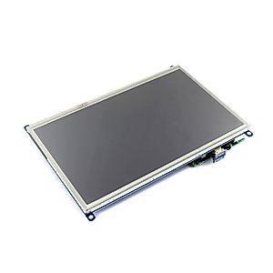 waveshare 10.1inch Resistive Touch Screen LCD Compatible with Raspberry Pi 4B/3B+/3A+/2B/B+/A+/Zero/Zero W/WH/Zero 2W CM3+/4 1024×600 Resolution HDMI IPS Supports Windows