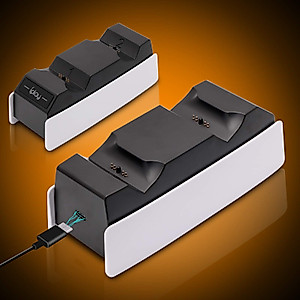 PS5 Controller Charger, Fast Charging Station for PlayStation 5 Dual Sense Controllers