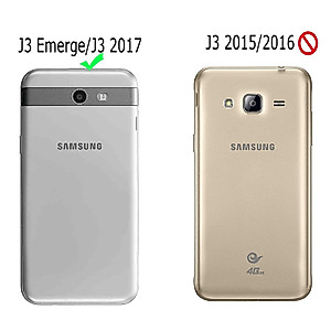 [Storm Buy] Butterfly Series Sturdy Durable Phone Case for Samsung Galaxy J3 (Red, Butterfly Pattern, Matte Finish)