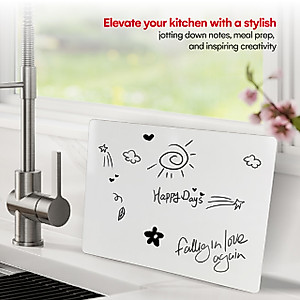 Board Geeks 25 Classroom Dry Erase Board for Kids 9"x12"- Small White Boards for Students, White Board for Kids, Teachers - Mini White Boards | Double Sided Small White Board Bulk (25 Pk)