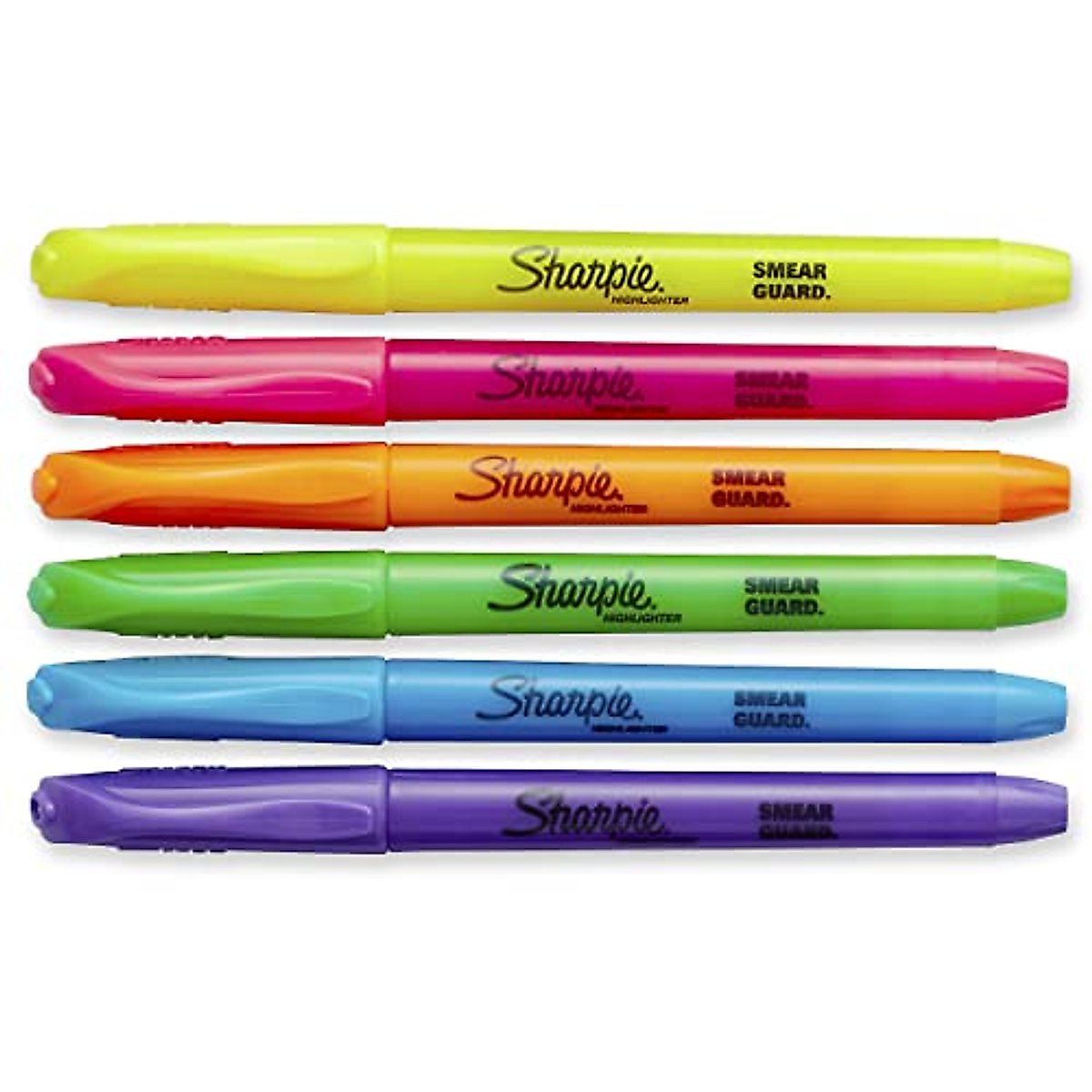 SHARPIE Pocket Style Highlighters, Chisel Tip, Assorted Colors, 24 Count