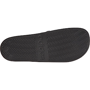 adidas Men's Adilette Shower Slides Black/White/White 11