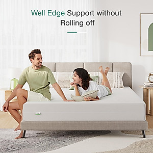 Novilla King Mattress, 12 Inch Foam Mattress in a Box, High Density Base Foam for a Cozy Sleep, Pressure Relief, Medium Plush King Size Mattress,Reversible Mattress