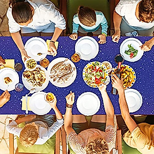 gisgfim 3pcs Wolf Party Table Covers Plastic Tablecloth, Wolf Disposable Party Supplies Favors Boys Girls Birthday Party Decorations