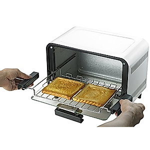 SPT SO-0972WB: Easy Grasp 2-Slice Countertop Toaster Oven,WHITE,9 liters capacity