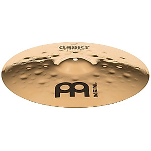 Meinl 16" Crash Cymbal - Classics Custom Extreme Metal - Made in Germany, 2-YEAR WARRANTY (CC16EMC-B)