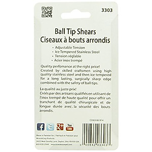 Miracle Coat Pet Ball Tip Shear, 4-Inch