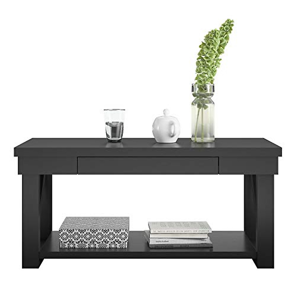 Ameriwood Home Crestwood, Black Coffee Table
