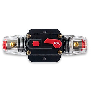 Pro Controll Trolling Motor Quick Connectors Battery Harness Kit with 60 AMP Circuit Breaker Bundle