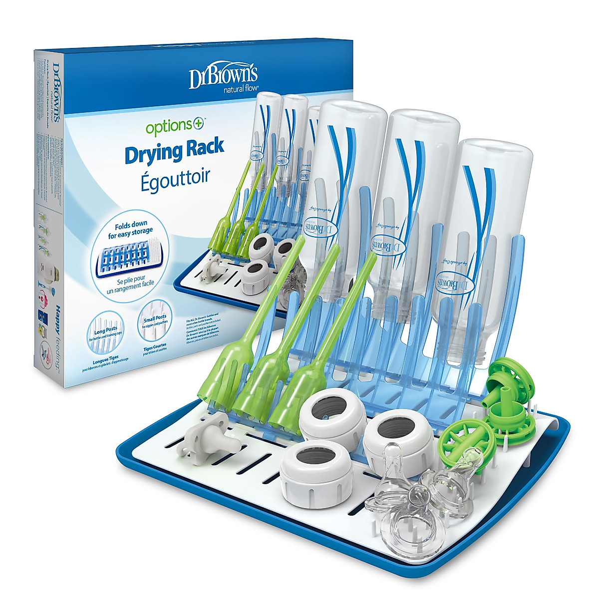 Dr. Brown's Universal Baby Bottle and Accessory Drying Rack