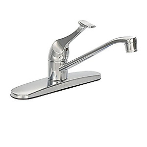 Single-Handle Standard Kitchen Faucet in Chrome