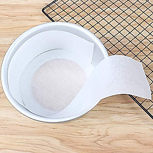Cake Pan Liner, Nonstick Cake Pan Side Liner/Baking Parchment Paper Liner Roll for Cake Pan, Springform Pan (4in x 164ft)