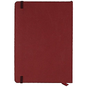 Clairefontaine 'Age Bag' Thread-Bound Notebook, A5, Dot, 192 Pages - Red