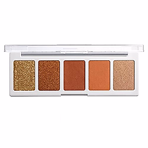 wet n wild Color Icon Eyeshadow Makeup 5 Pan Palette, Matte, Shimmer, Metallic, Long Wearing, Rich Buttery Pigment, Cruelty Free - Sundaze