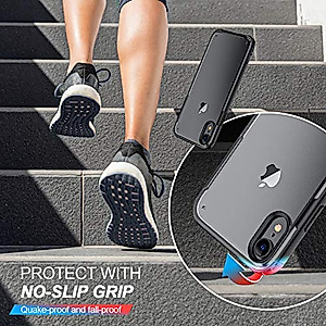 ORIbox Case Compatible with iPhone XR Case, Translucent Matte case with Shatterproof, Scratch Resistant