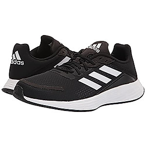 adidas Men's Duramo SL Trail Running Shoe, Black/White/Black, 14