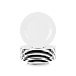 10 Strawberry Street 10.5" Catering Round Dinner Plate, Set of 12