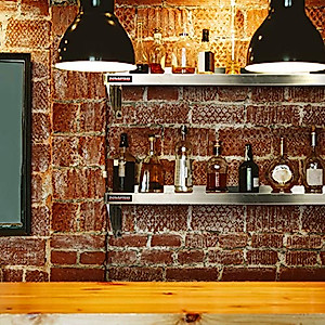 DuraSteel Stainless Steel Wall Shelf - 24" Wide x 12" Deep Commercial Grade - NSF Certified - Industrial Appliance Equipment (Restaurant, Bar, Home, Kitchen, Laundry, Garage and Utility Room)