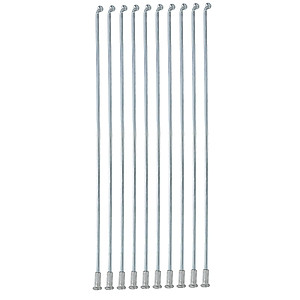 VGEBY 10pcs/Set 13G 80mm-310mm Mountain Bike Spokes Stainless Steel Spokes Bicycle Tricycle Accessories Toyfigure Riding Racks and Storage(220MM£©