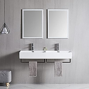Wall Mount Bathroom Sink 40" (48" x 16")