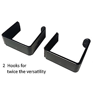 Stick On Under Desk Headphone Hook 2 PACK