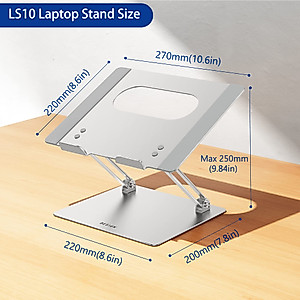 BESIGN LS10 and LSX6N Ergonomic Laptop Stand
