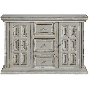 Progressive Furniture Rory Accent Credenza/Console, Gray