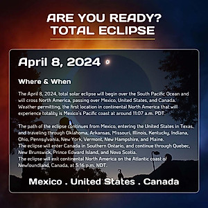 Tesyker Solar Eclipse Glasses, 4 Pack Plastic Eclipse Glasses for Solar Eclipse Viewing, ISO 12312-2 Certified For Direct Sun Observation, AAS Approved