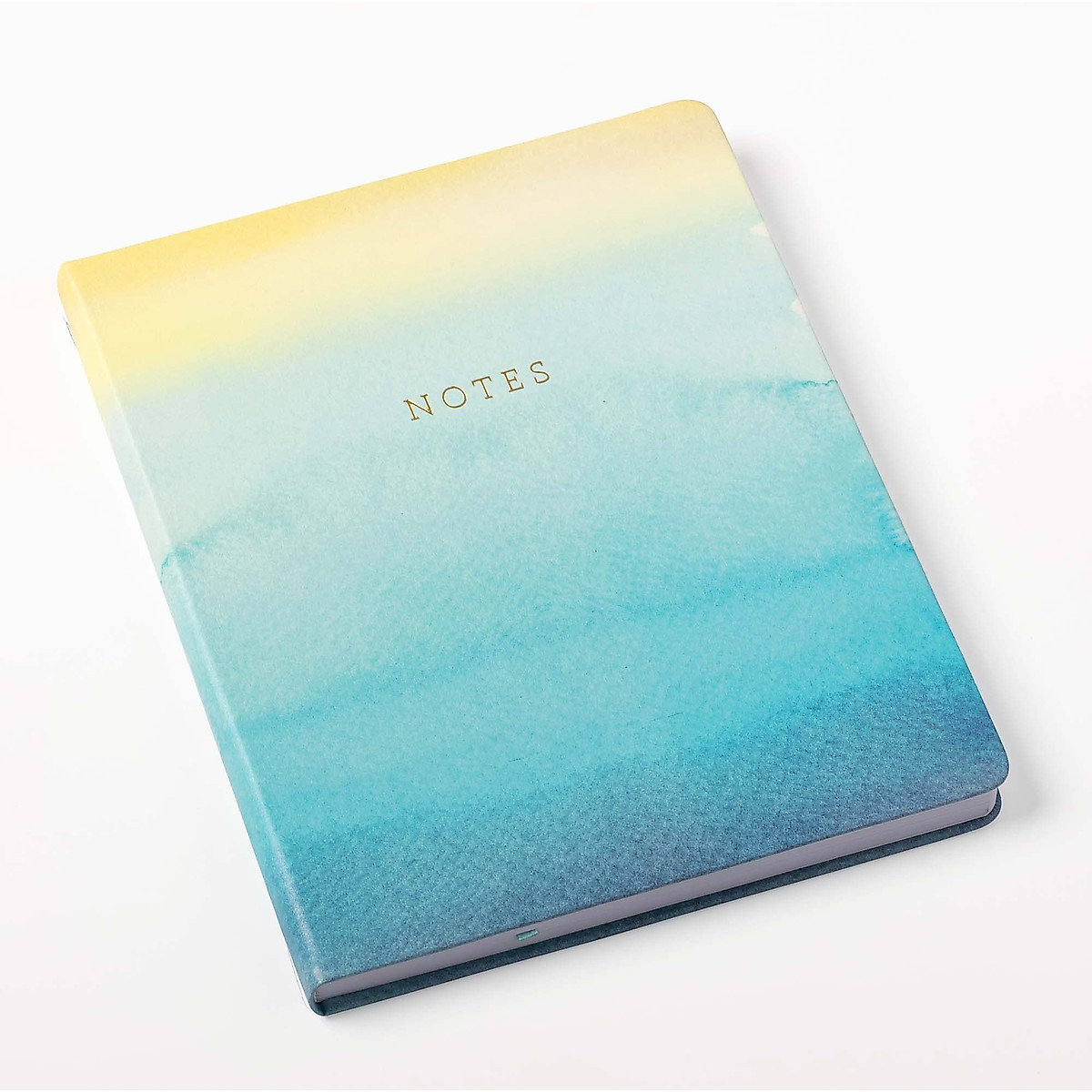 Eccolo Large Lined Journal Notebook, Hardbound Cover, Writing Journal, 256 Ruled White Pages, Ribbon Bookmark, Lay Flat, Desk Size for Work or School (Abstract, 8x10 inches)