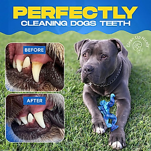 Super Muscle Dogman Toy, Beef Flavored Dog Chew Toy, Indestructible Dog Toy for Aggressive Chewers, Great for Medium, Large, X-Large Dogs & Bone Replacement