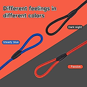 FOVRLZSE 3pcs Slip Lead Dog Leash,Strong Nylon Rope Leash,Training Leash for Large Medium and Small Dogs