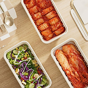 Sealed Food Containers - Anti Skid Container, Non Slip Large Capacity Container | Space Saving Food Containers With Cutter, Sealed Kitchen Food Organizers For Slicing Onions