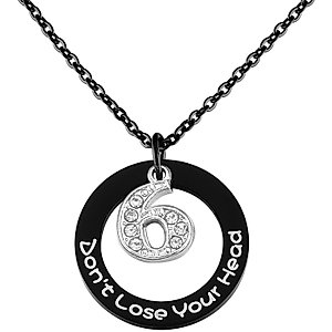 AHAETH Six The Musical Merchandise Broadway Necklace For Women Teens 6 Musical Theatre Theater Composer Broadway Necklace